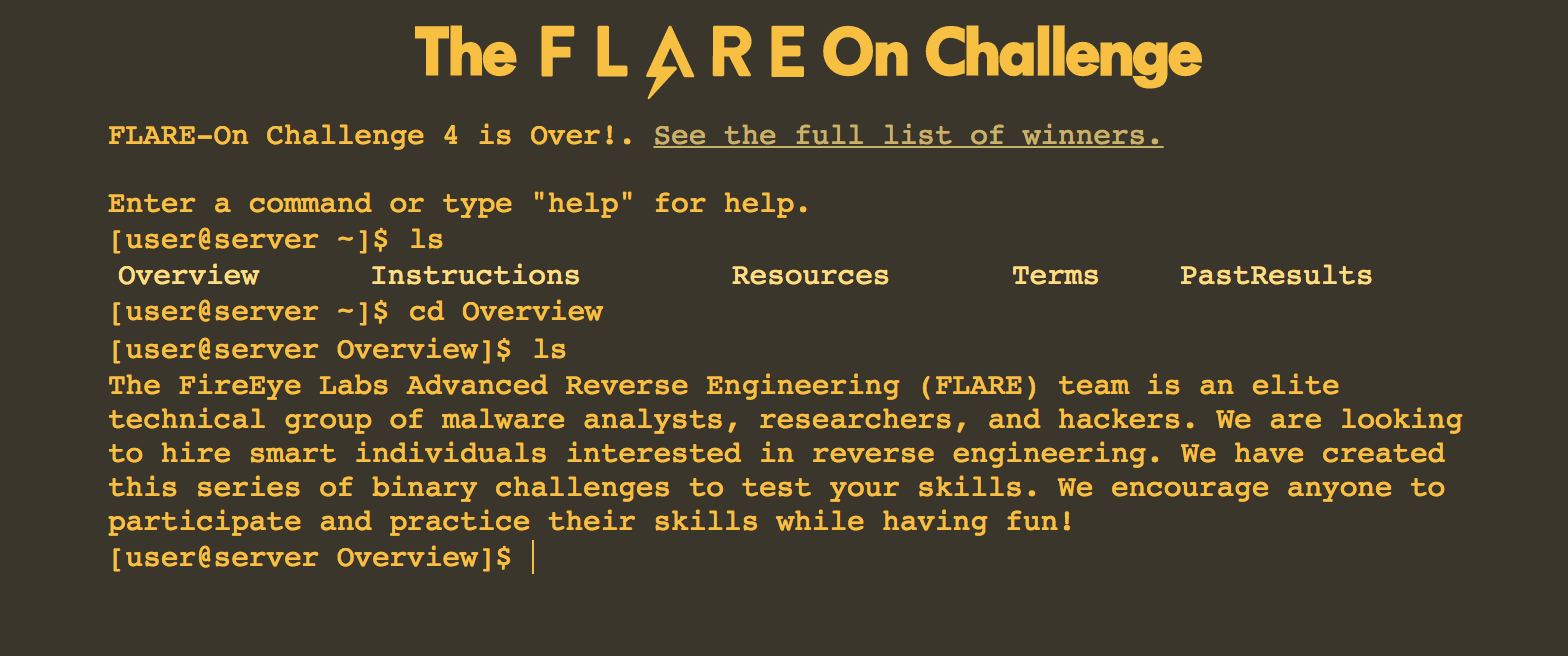 Flare-On 4 CTF write-up (part 1)